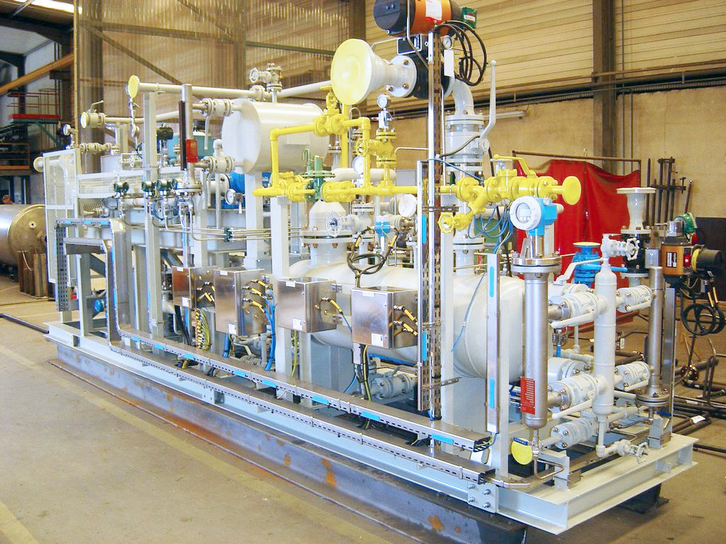 Skid de compression de gaz - SME SA